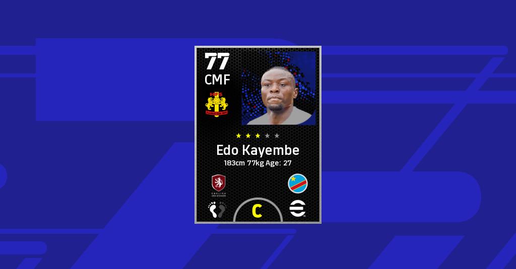 Edo Kayembe eFootball 2022 Stats