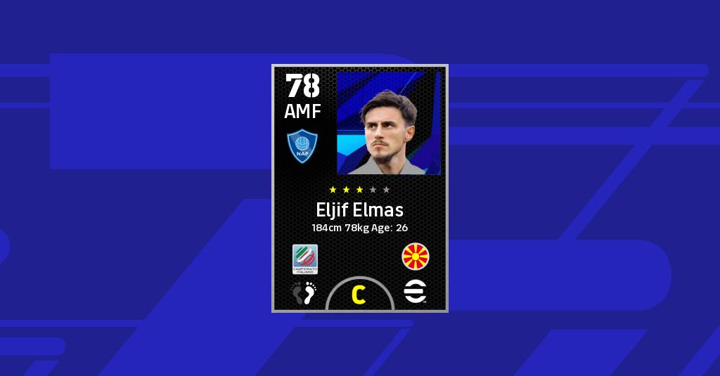 Eljif Elmas eFootball 2022 Stats