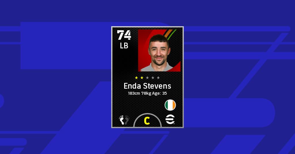 Enda Stevens eFootball 2022 Stats