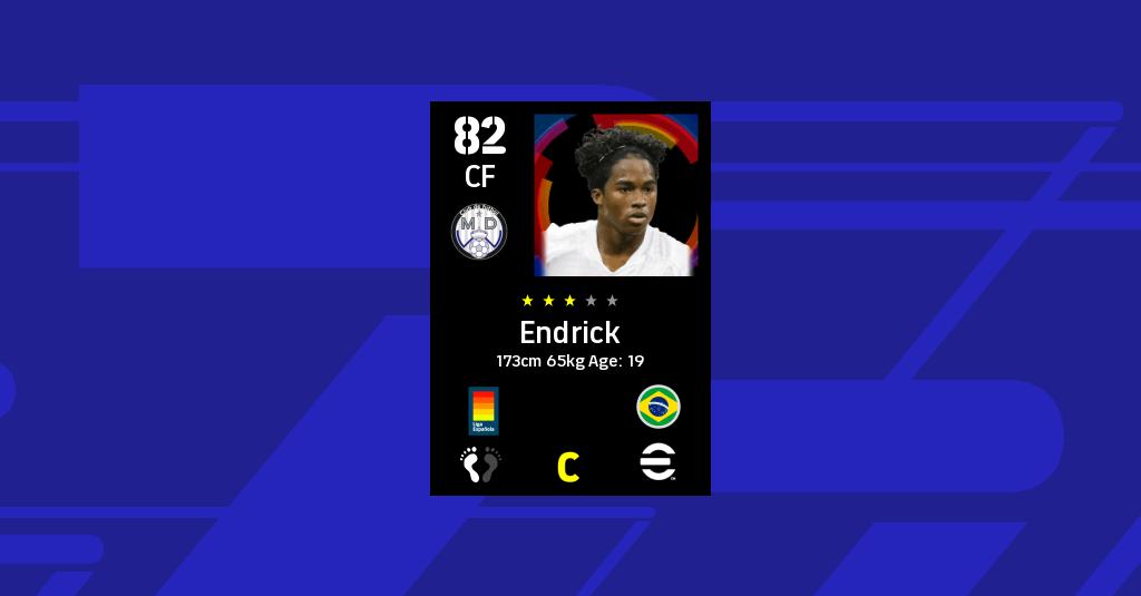 Endrick eFootball Stats
