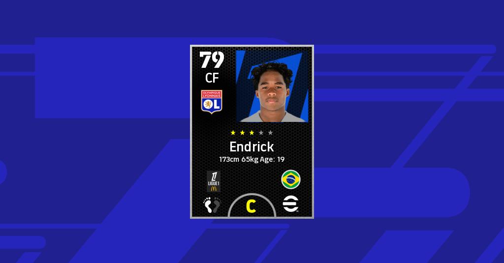 Endrick eFootball Stats