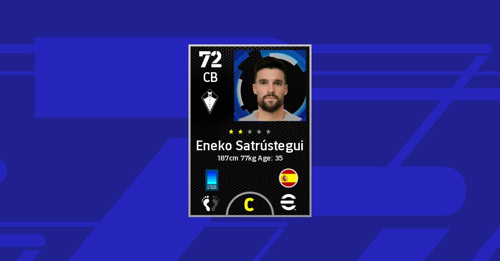 Eneko Satrústegui eFootball 2022 Stats