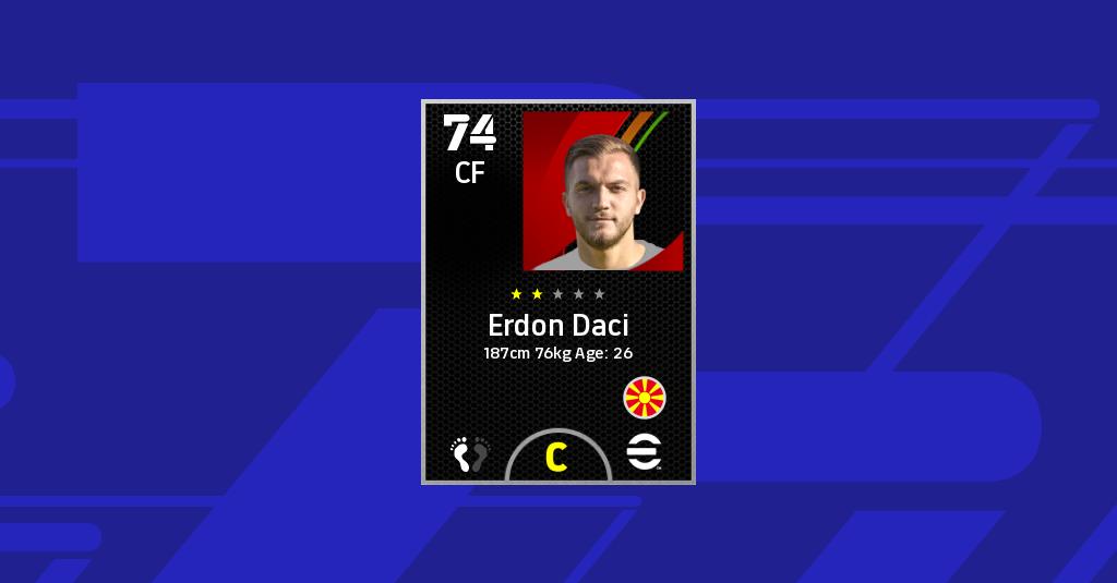Erdon Daci eFootball 2022 Stats