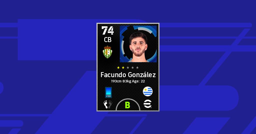 Facundo González eFootball 2022 Stats