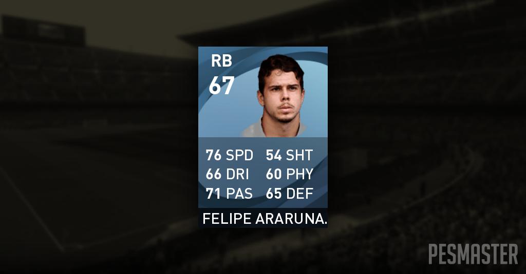 Felipe Araruna PES 2021 Mobile Stats