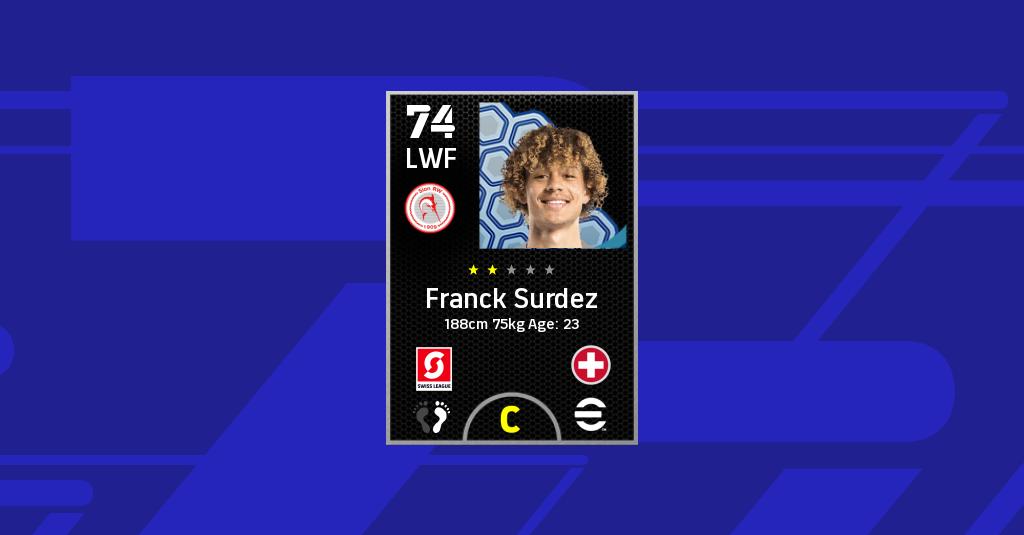 Franck Surdez eFootball 2022 Stats