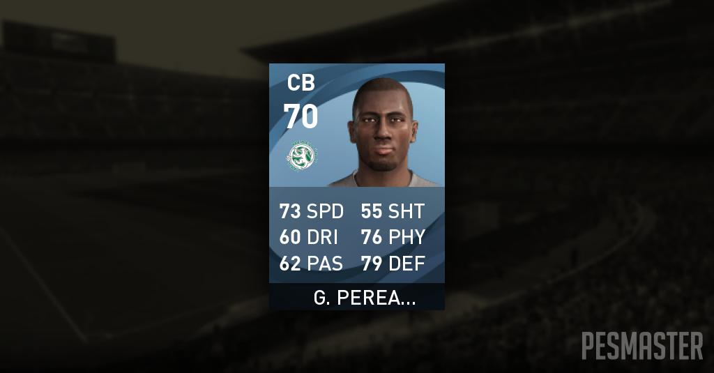 Geisson Perea PES 2021 Stats