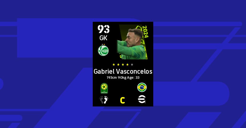 Gabriel Vasconcelos eFootball Stats