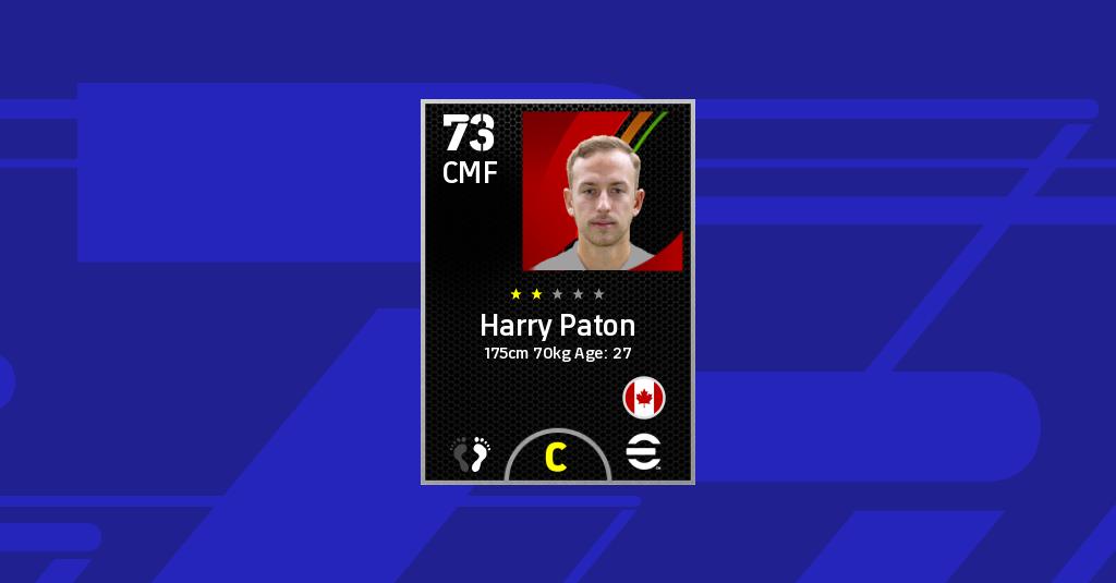 Harry Paton eFootball 2022 Stats