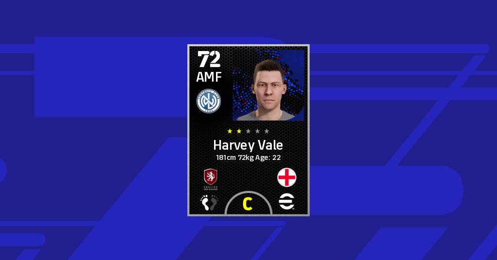 Harvey Vale eFootball 2022 Stats