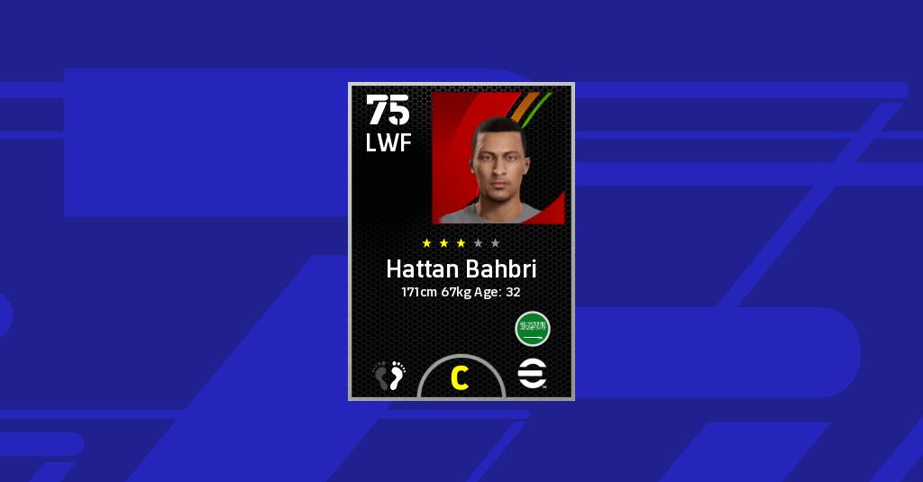 Hattan Bahbri eFootball 2022 Stats