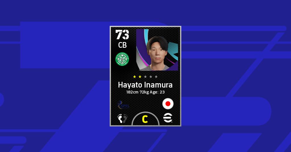 Hayato Inamura eFootball Stats