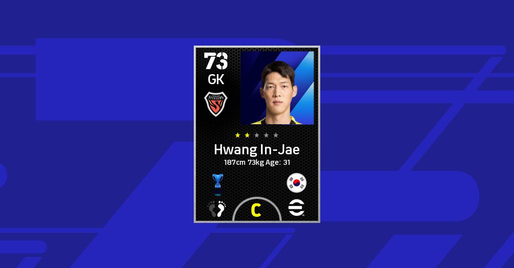 Hwang In-Jae eFootball 2022 Stats