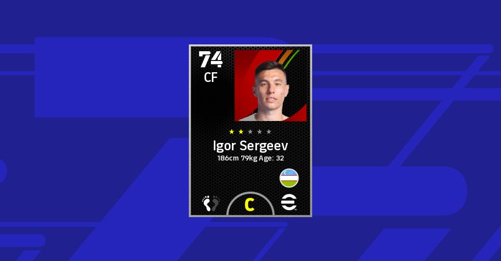 Igor Sergeev eFootball Stats