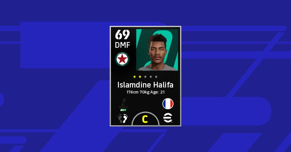Islamdine Halifa eFootball 2022 Stats