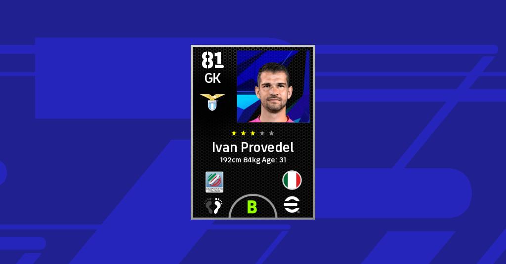 Ivan Provedel eFootball Stats