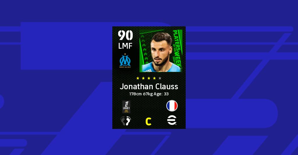 Jonathan Clauss eFootball 2022 Stats