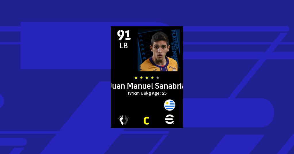 J. Sanabria eFootball 2022 Stats