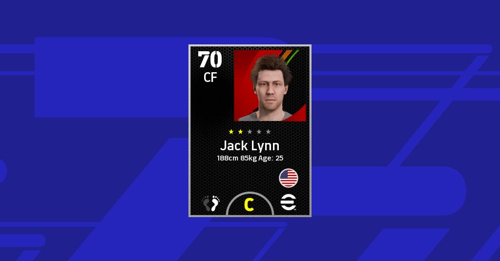 Jack Lynn eFootball 2022 Stats