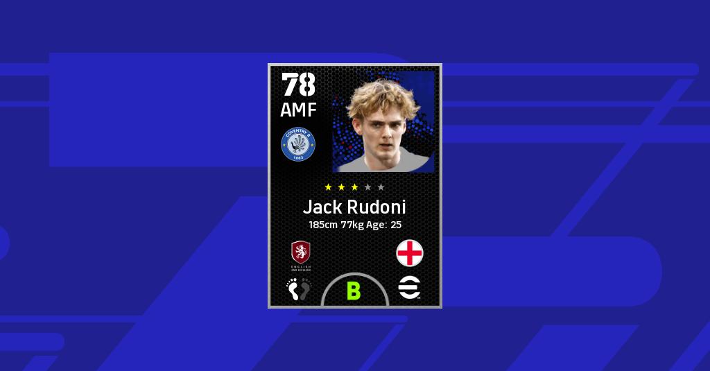 Jack Rudoni eFootball 2022 Stats