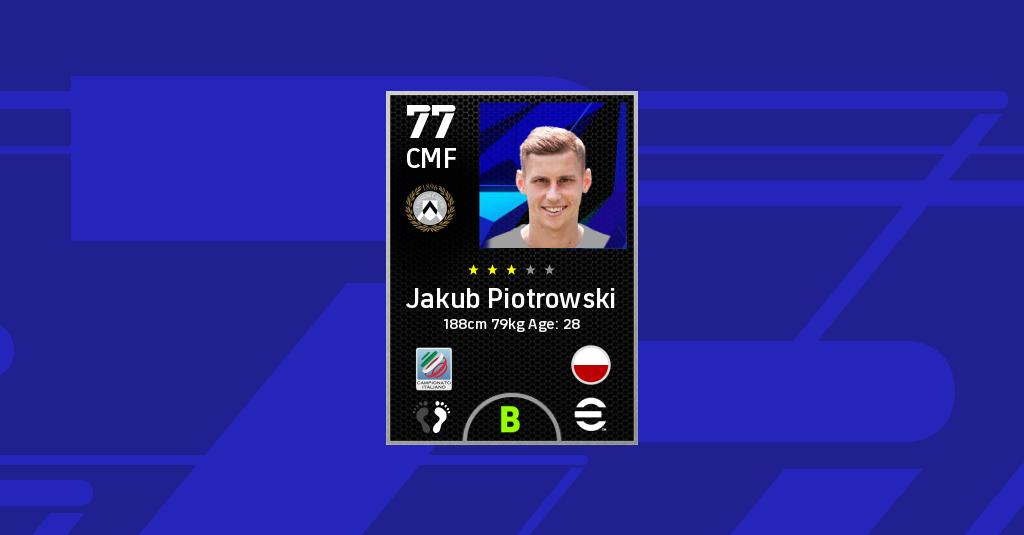 Jakub Piotrowski eFootball 2022 Stats