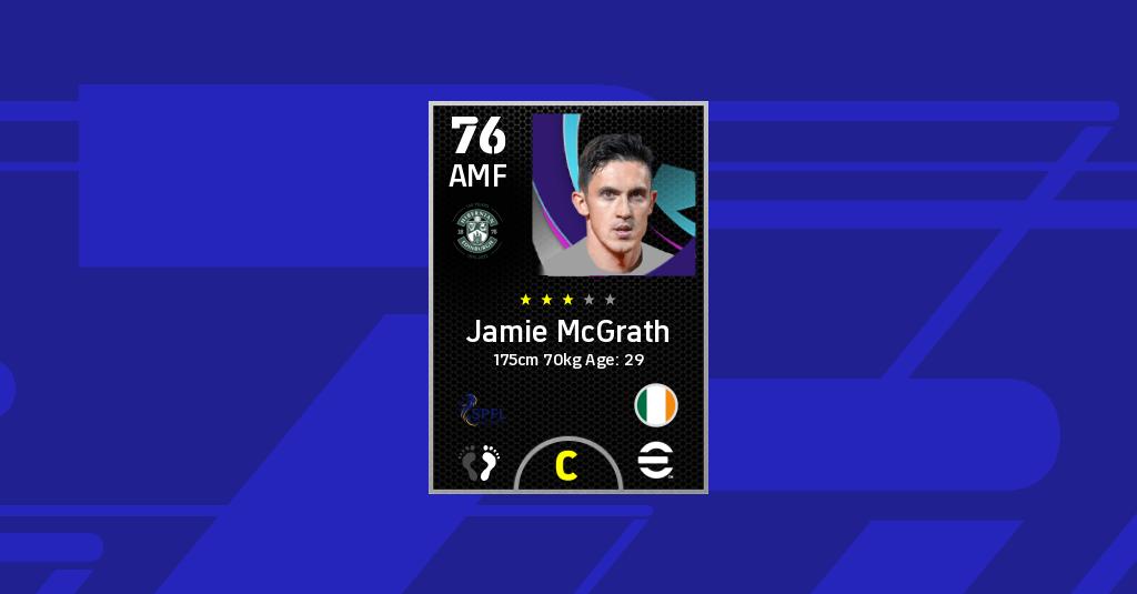 Jamie McGrath eFootball Stats