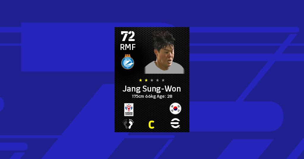 Jang Sung-Won eFootball 2022 Stats