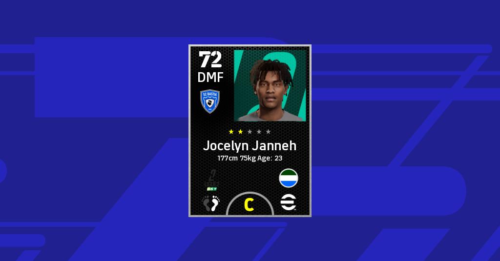 Jocelyn Janneh eFootball 2022 Stats