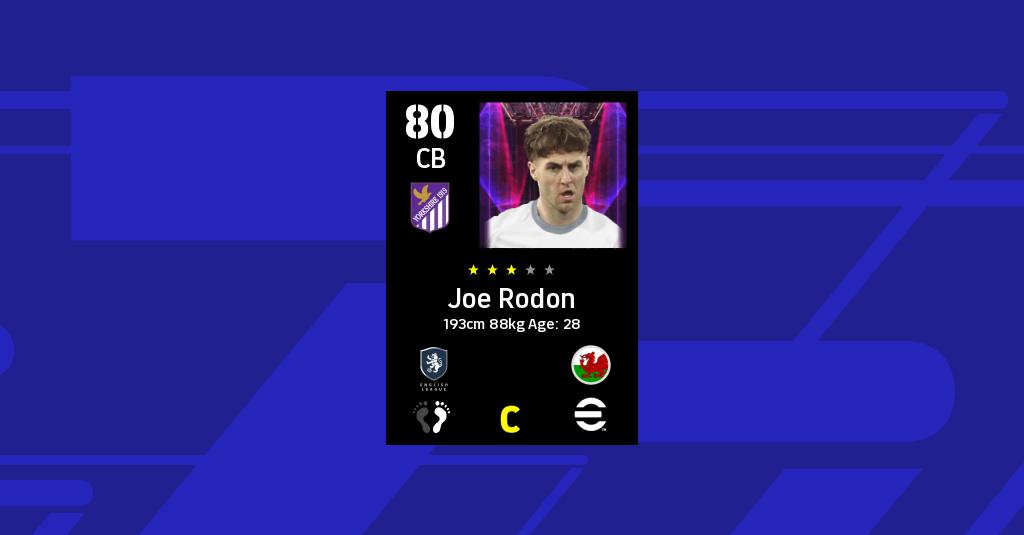 Joe Rodon eFootball Stats