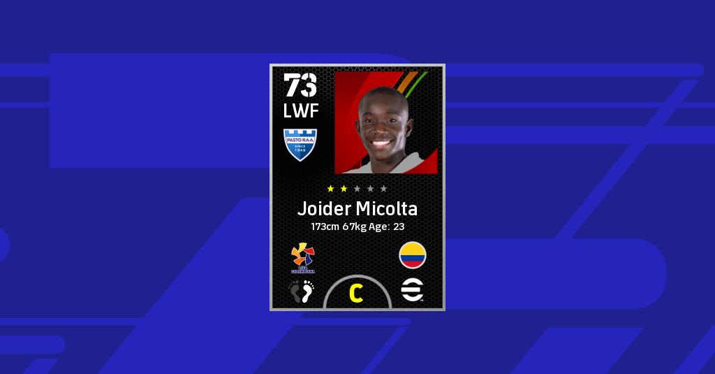 Joider Micolta eFootball Stats