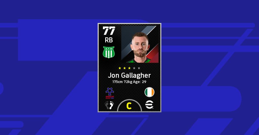 Jon Gallagher eFootball Stats