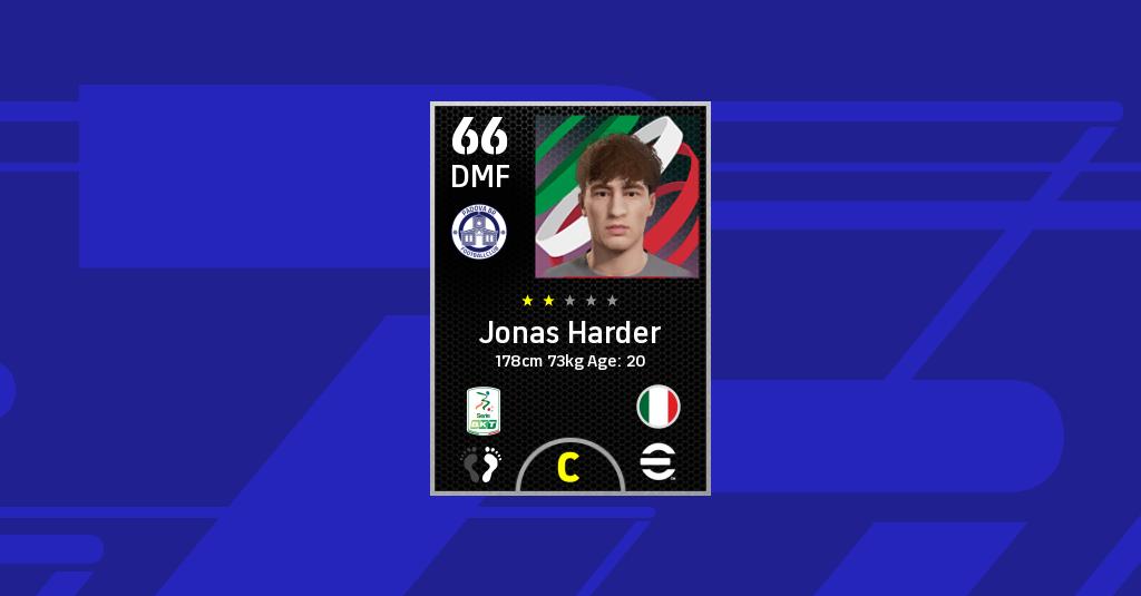 Jonas Harder eFootball 2022 Stats