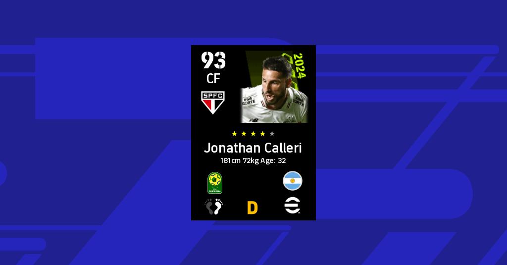 Jonathan Calleri eFootball Stats