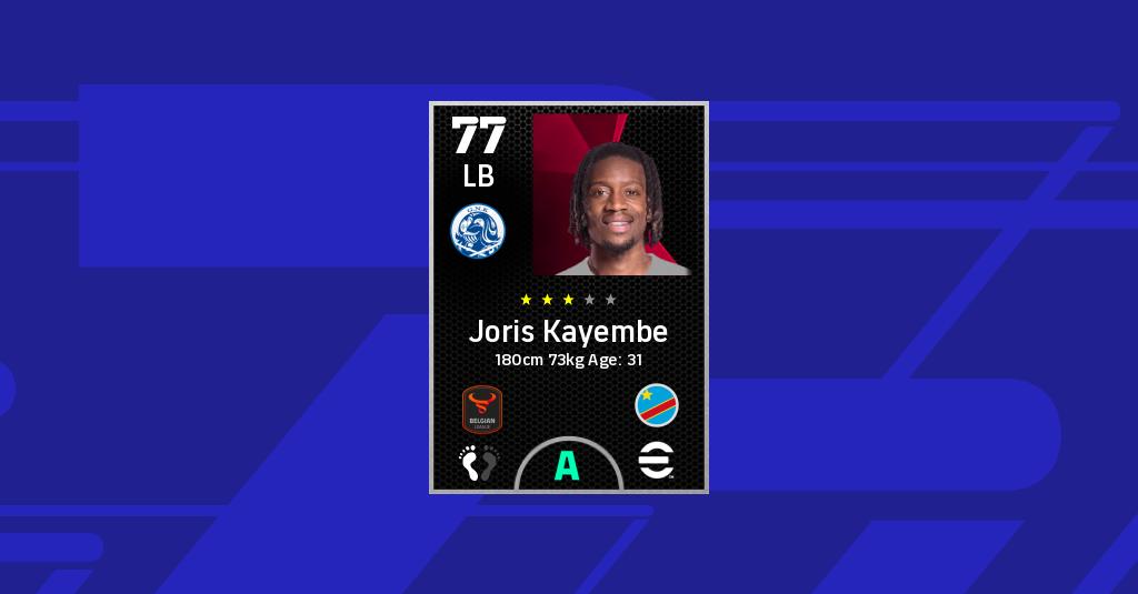 Joris Kayembe eFootball 2022 Stats