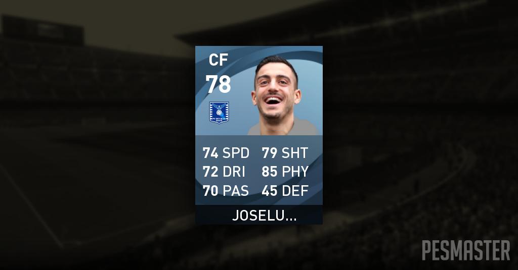 Joselu PES 2021 Stats