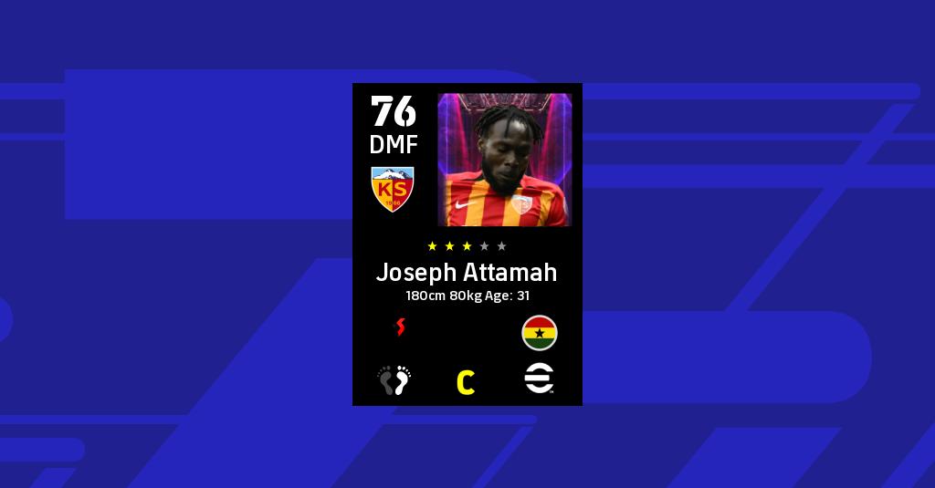 Joseph Attamah eFootball Stats