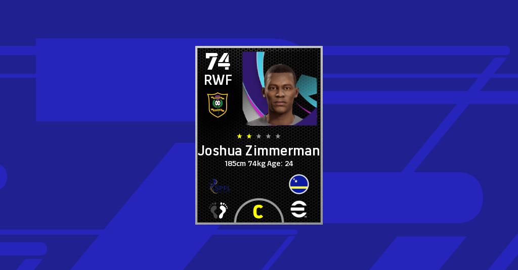 Joshua Zimmerman eFootball 2022 Stats