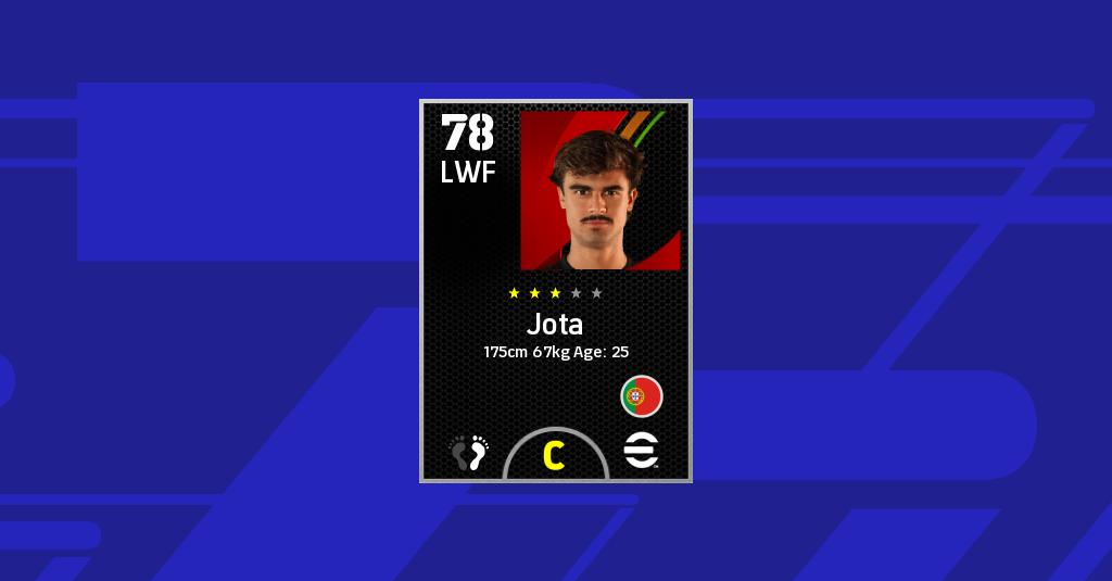 Jota eFootball Stats