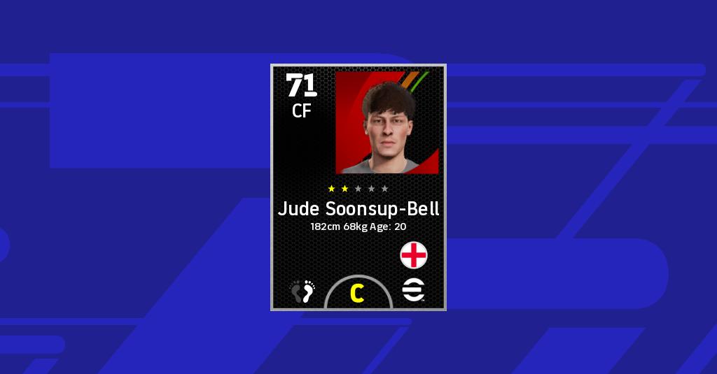 Jude Soonsup-Bell eFootball 2022 Stats