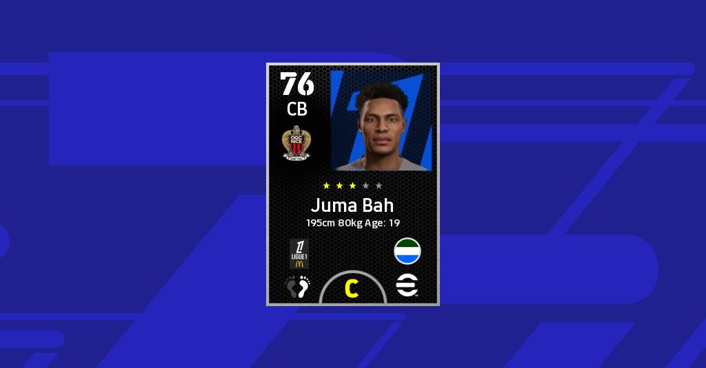 Juma Bah eFootball Stats