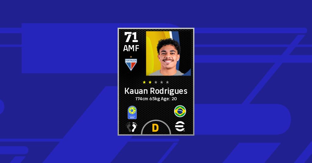 Kauan Rodrigues eFootball 2022 Stats