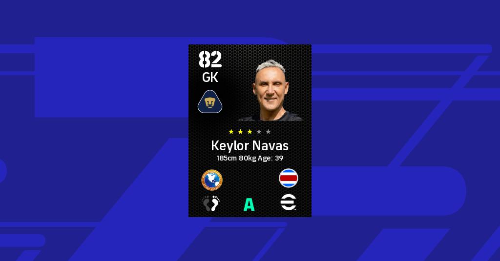 Keylor Navas eFootball Stats