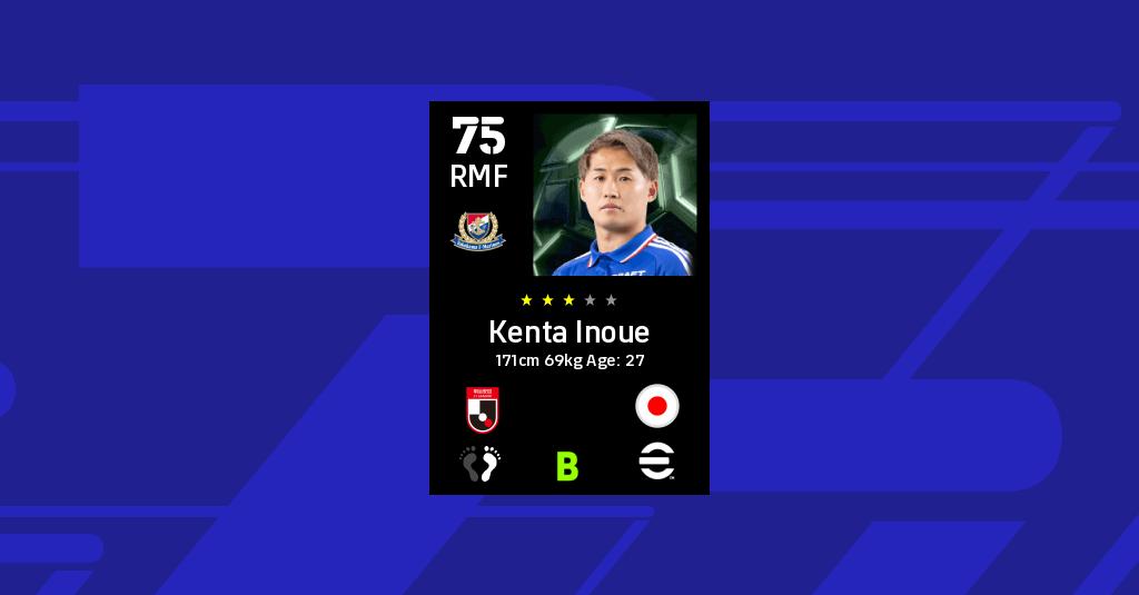 Kenta Inoue eFootball 2022 Stats