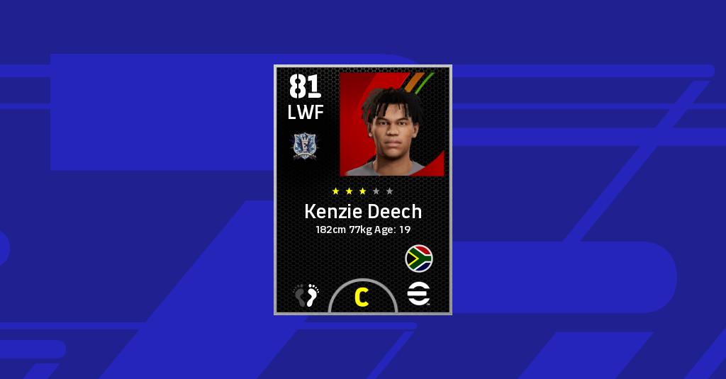 Kenzie Deech eFootball Stats