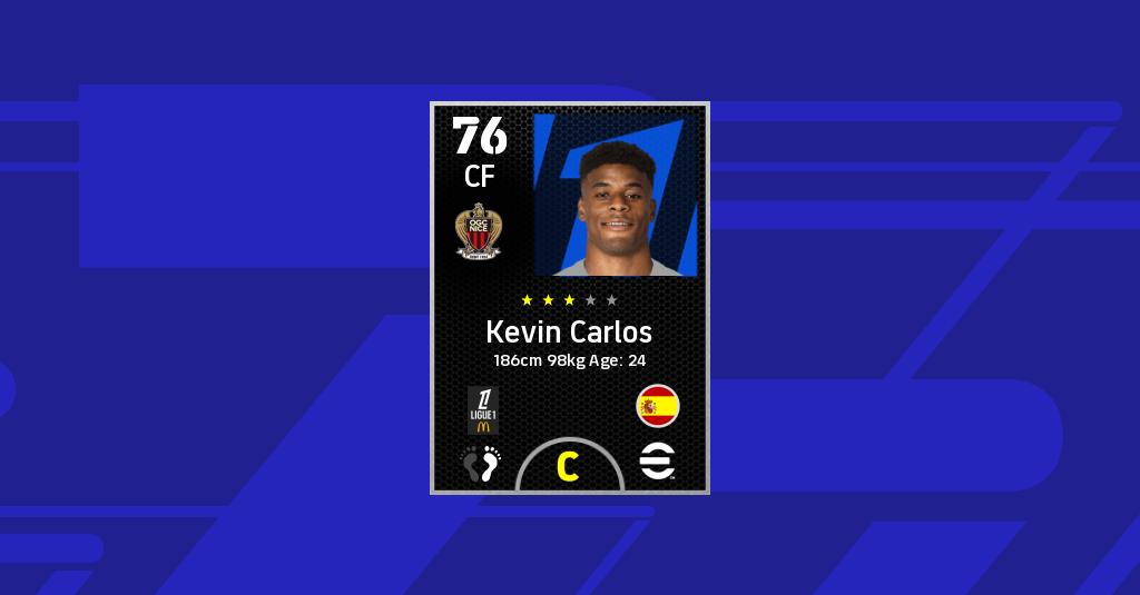 Kevin Carlos eFootball 2022 Stats