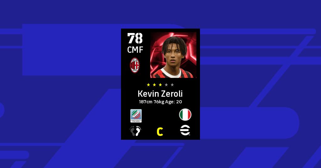 Kevin Zeroli eFootball 2022 Stats
