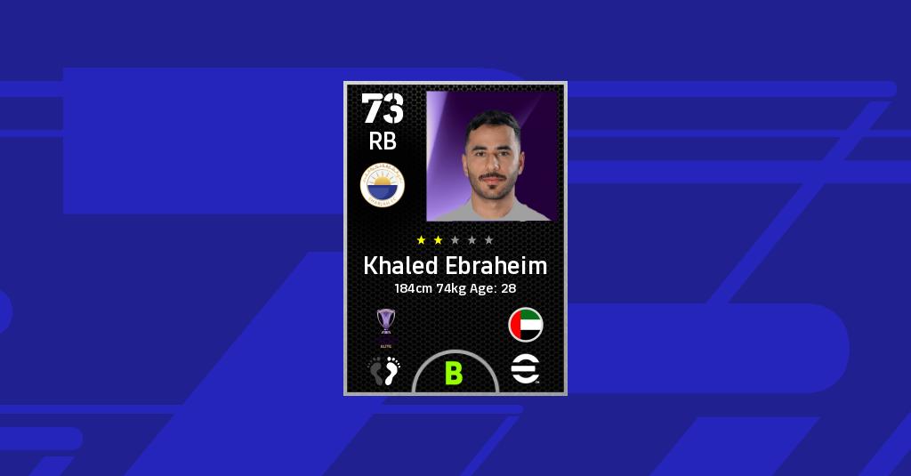 Khaled Ebraheim eFootball 2022 Stats