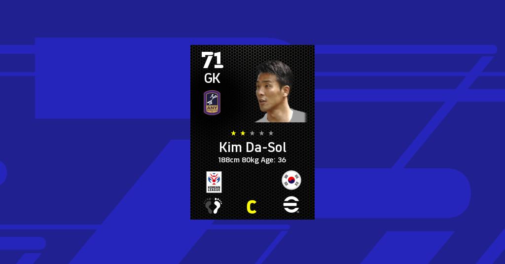 Kim Da-sol eFootball Stats