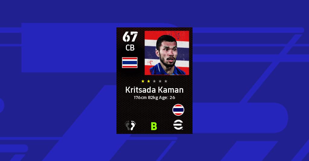 Kritsada Kaman eFootball 2022 Stats