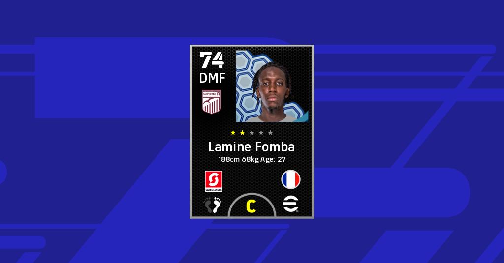 Lamine Fomba eFootball 2022 Stats